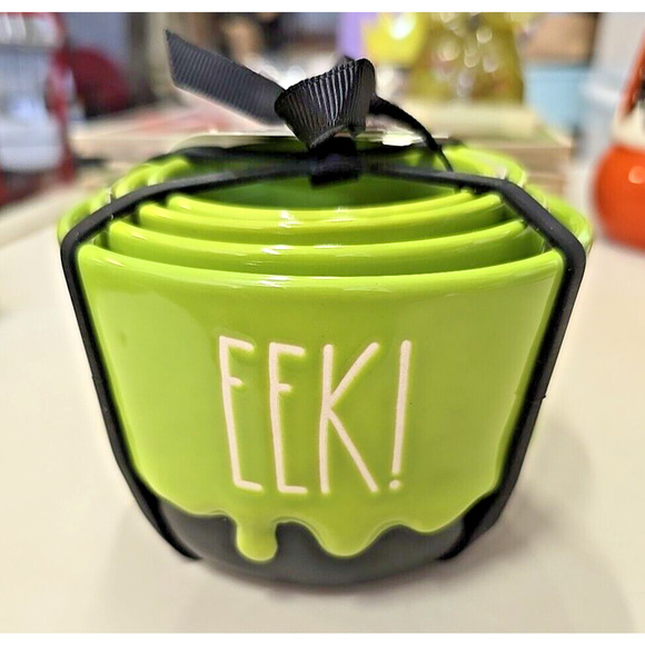 Magenta | Kitchen | Rae Dunn Halloween Eek Boo Shriek Ahh Measuring ...